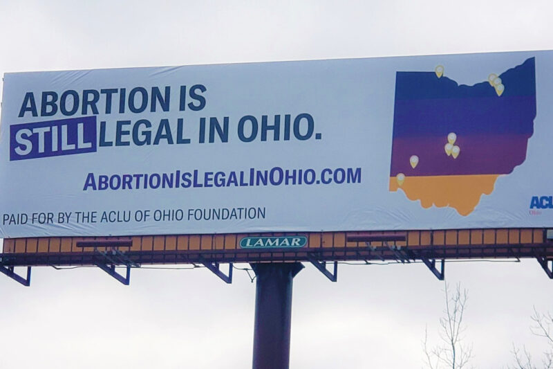 ACLU of Ohio Launches Statewide Billboard Campaign with One Message ...
